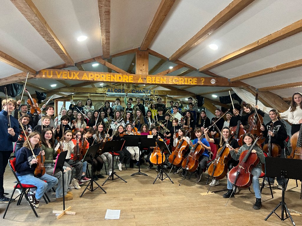 Concert du 28 juin : un premier stage réussi 🎶 - Orchestre à l'école